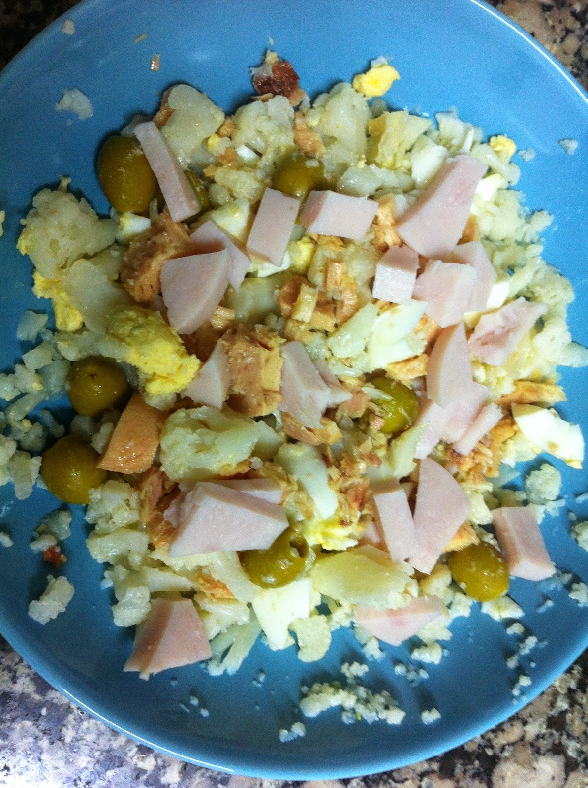 La cocina de Beli: Ensalada con coliflor